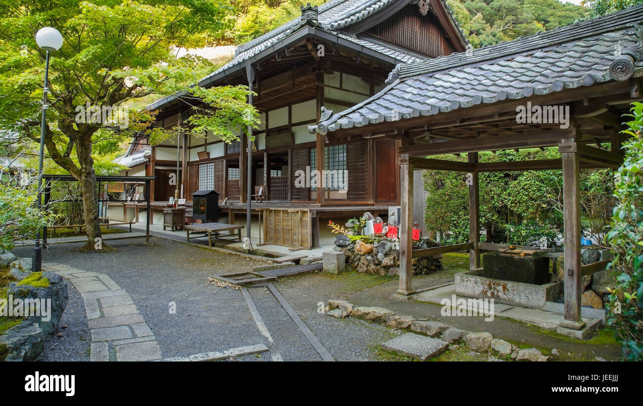 Saisho-in, a sub temple of Nanzen-ji Temple in Kyoto, Japan Stock Photo ...