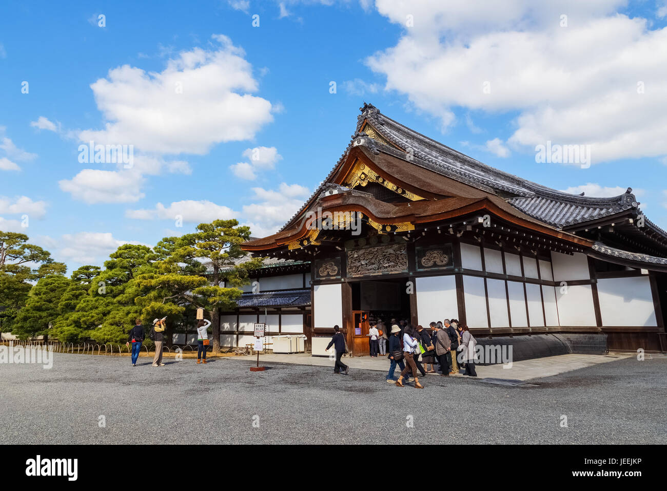 Nijo Castle in Kyoto, Japan Stock Photo - Alamy