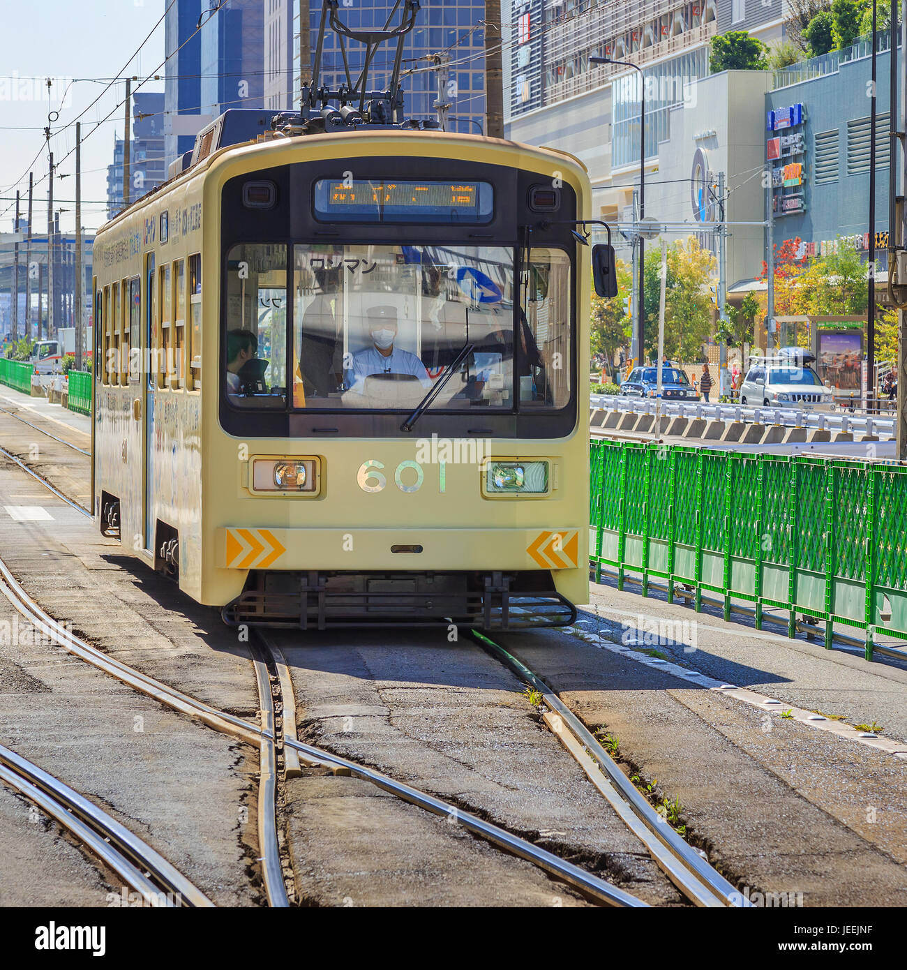 Hankai Tram in Osaka, Japan Stock Photo - Alamy