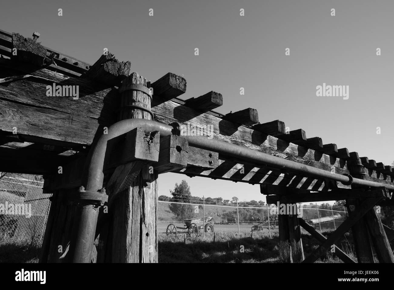 Yass Old Rail Bridge Stock Photo - Alamy