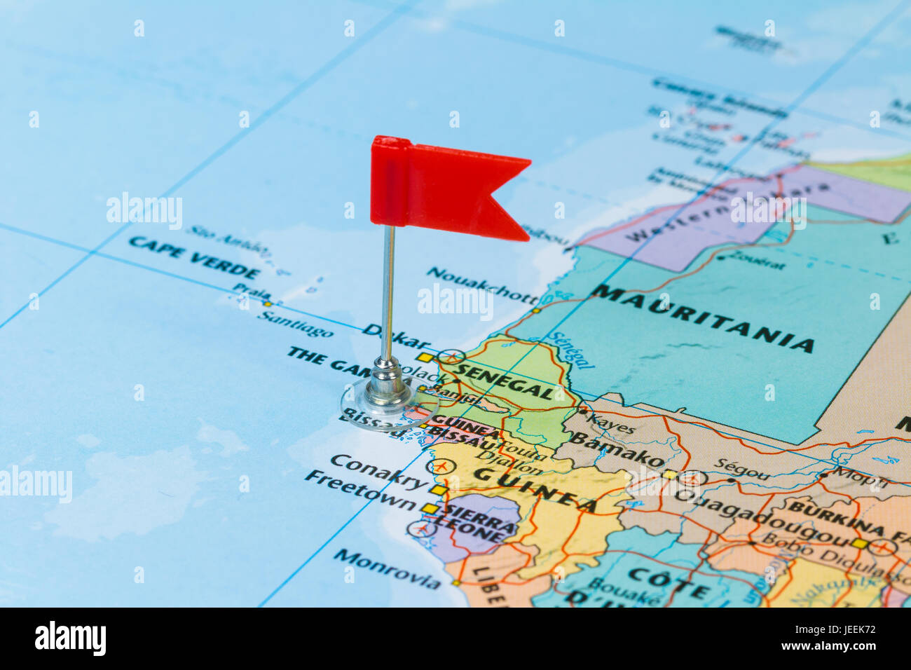 Guinea bissau political map hi-res stock photography and images - Alamy