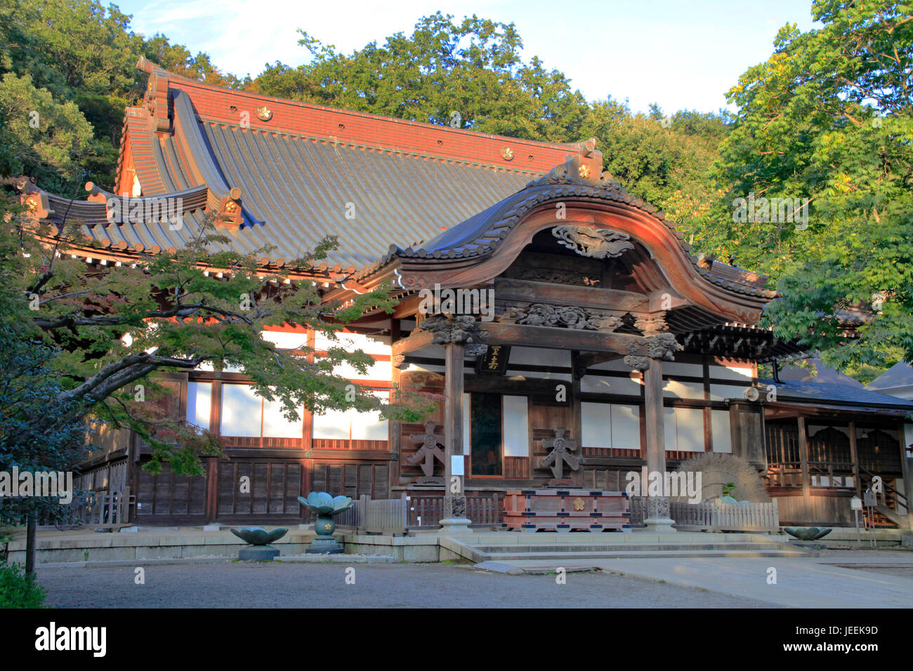 Jindaiji Temple Main Hall in Chofu city Tokyo Japan Stock Photo - Alamy