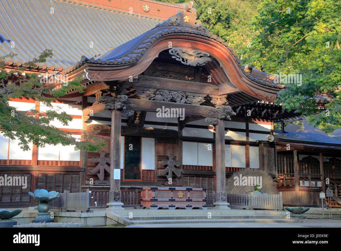 Jindaiji Temple Main Hall in Chofu city Tokyo Japan Stock Photo - Alamy