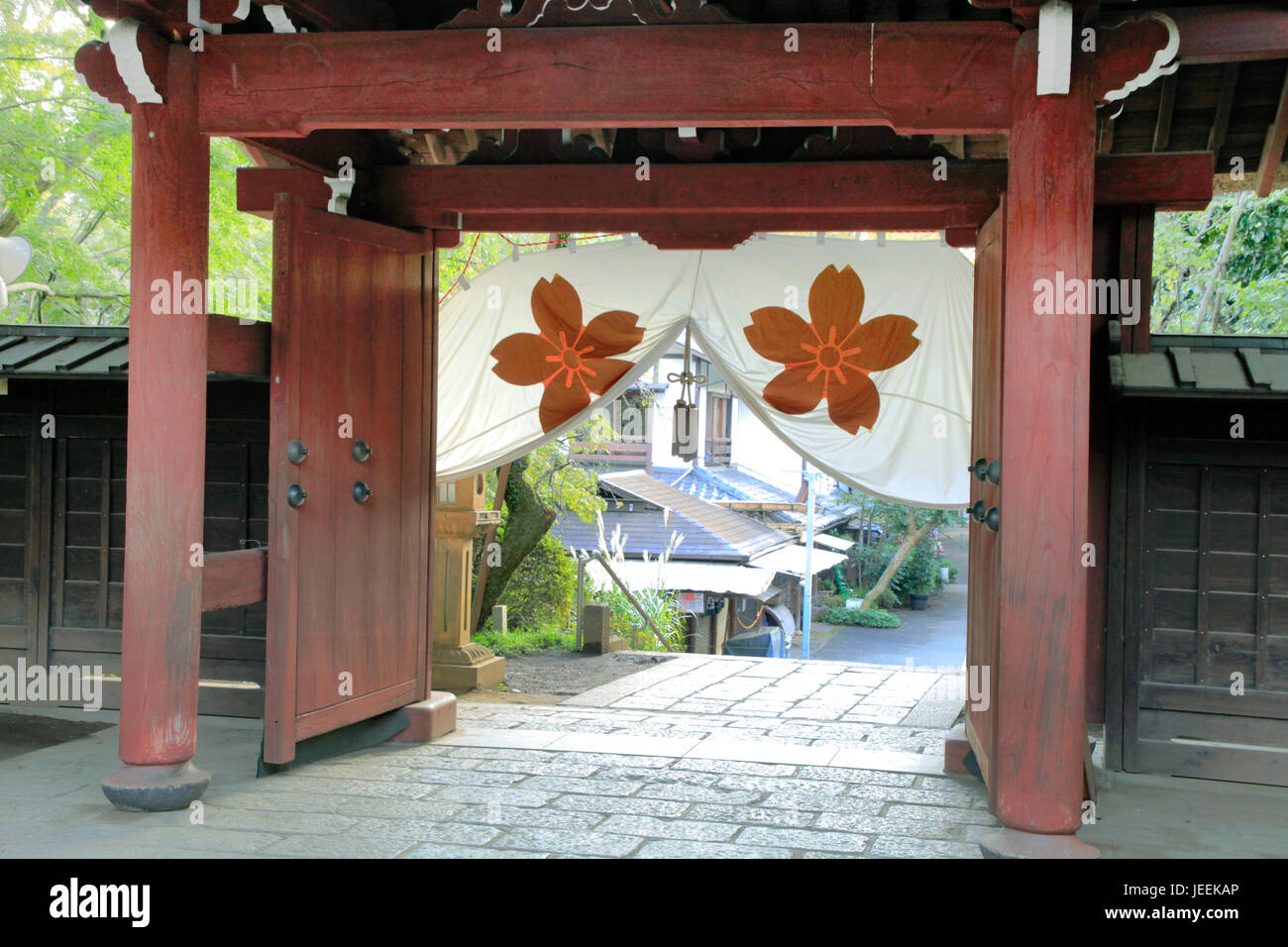 Jindaiji Temple Sanmon Gate in Chofu city Tokyo Japan Stock Photo - Alamy