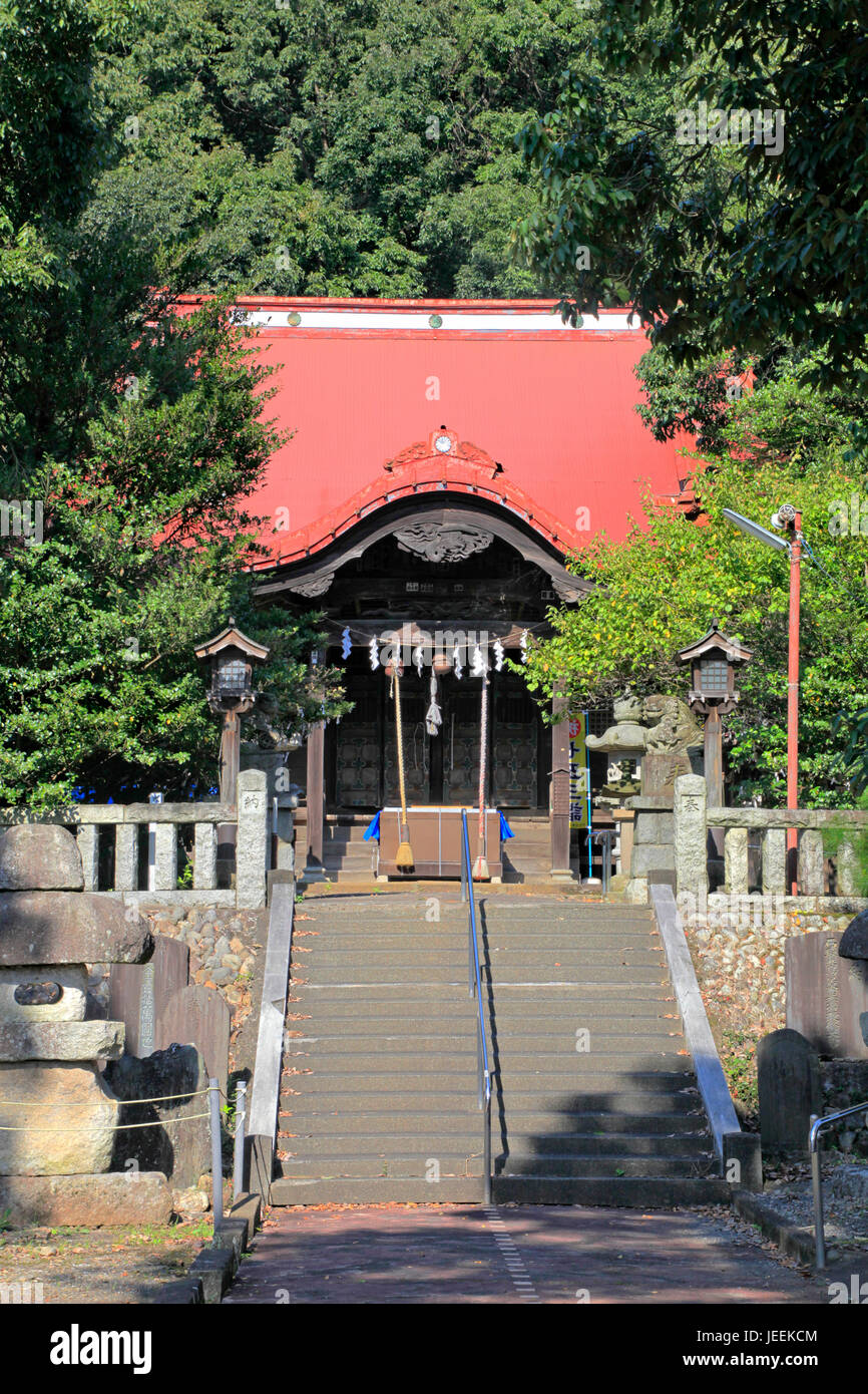 Azusami-Tenjin-Sha Shinto Shrine in Mizuho-machi Nishitama District ...