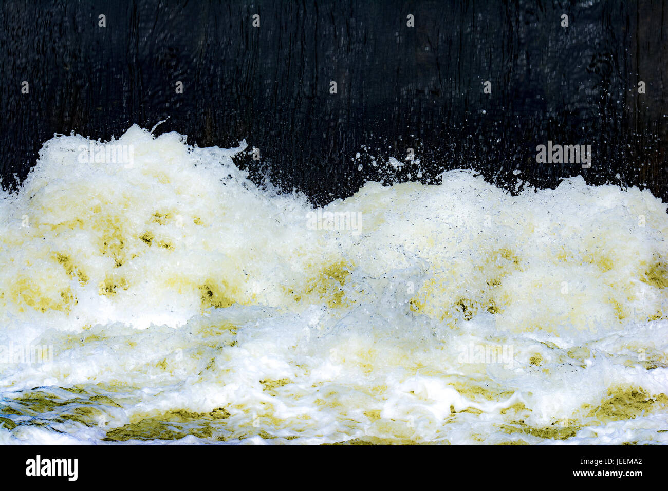 Background of wild splashing waste water Stock Photo - Alamy