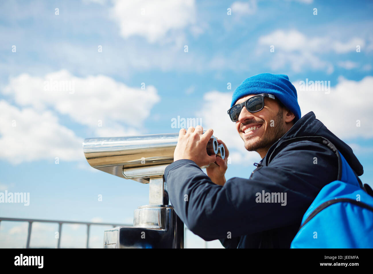 Smiley camper hi-res stock photography and images - Alamy