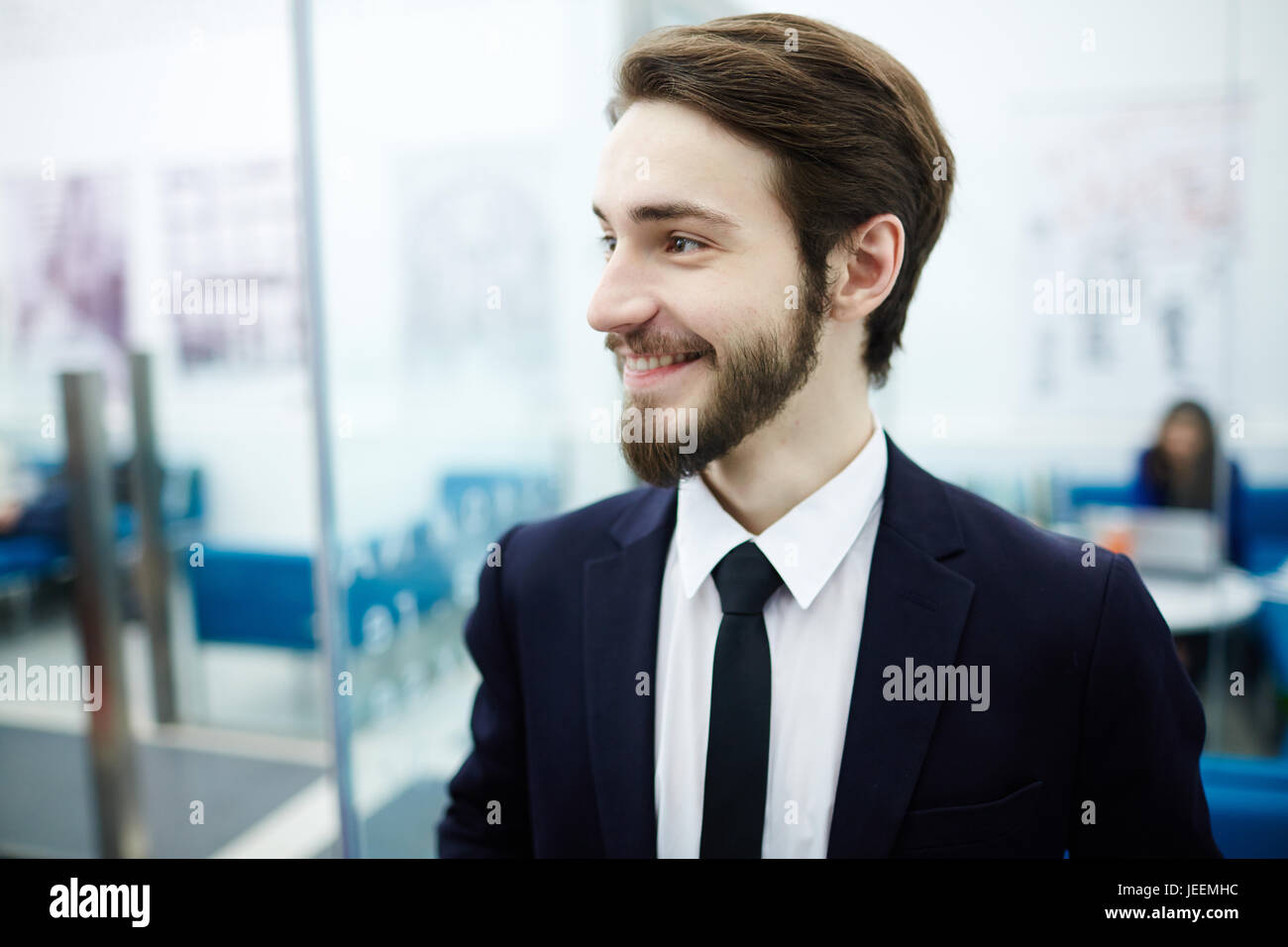 Elegant young ceo in formalwear Stock Photo - Alamy