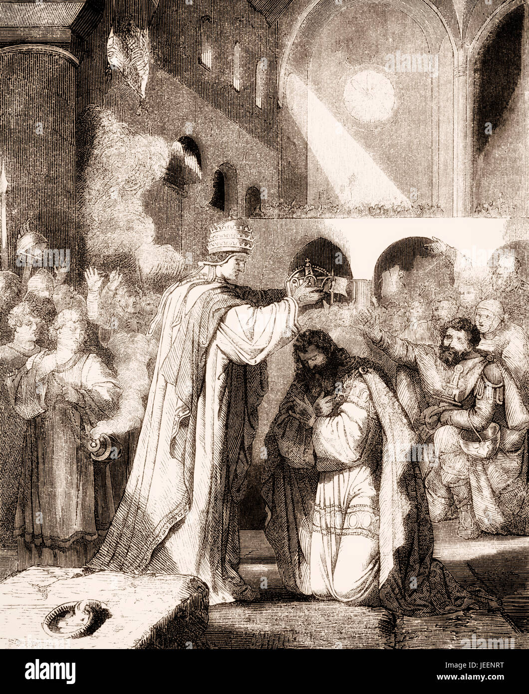 Pope saint leo great hi-res stock photography and images - Alamy