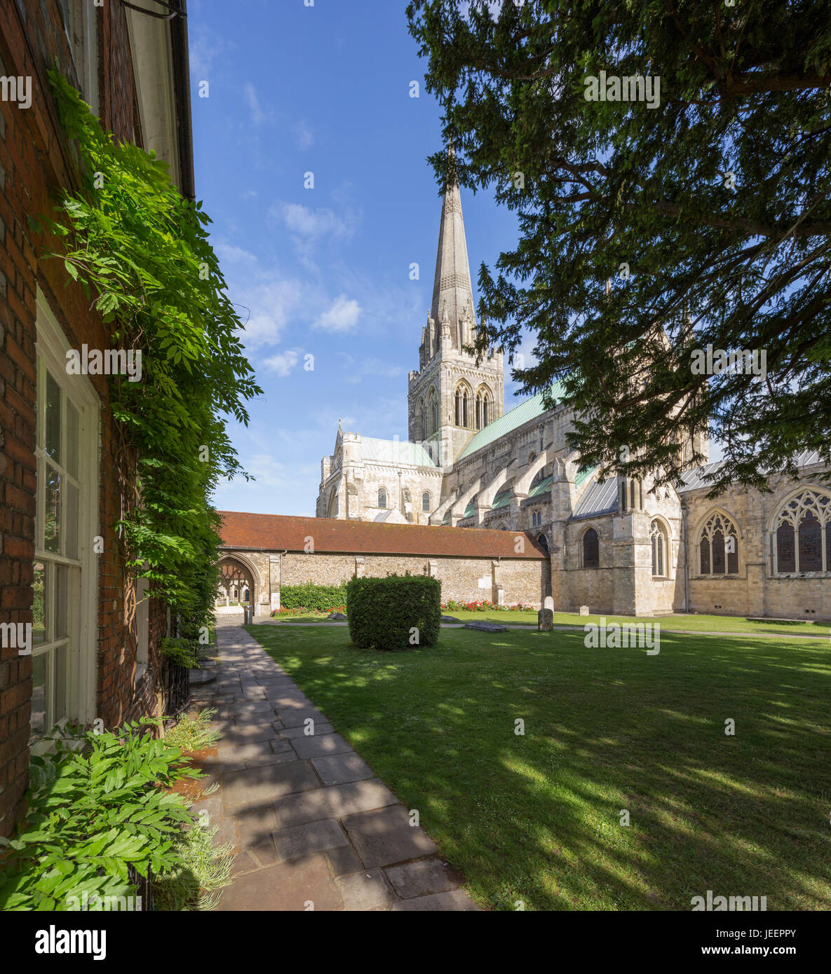 Chichester Cathedral, West Sussex, England, UK Stock Photo - Alamy
