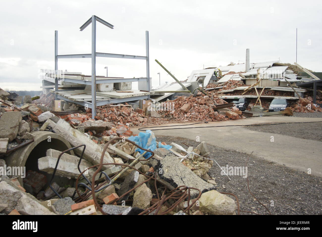 high rise building, structural failure Stock Photo - Alamy