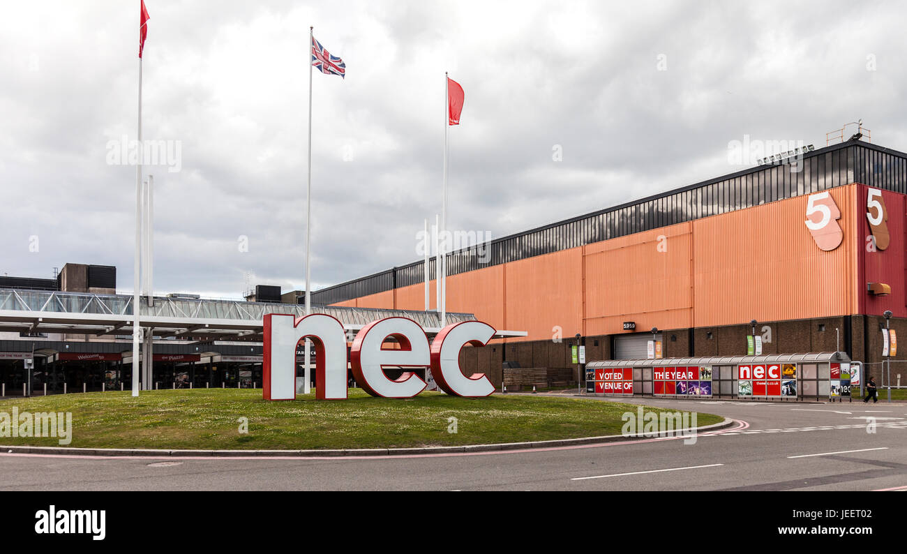 Hall 5 and one of the entrance areas to the NEC (National Exhibition ...