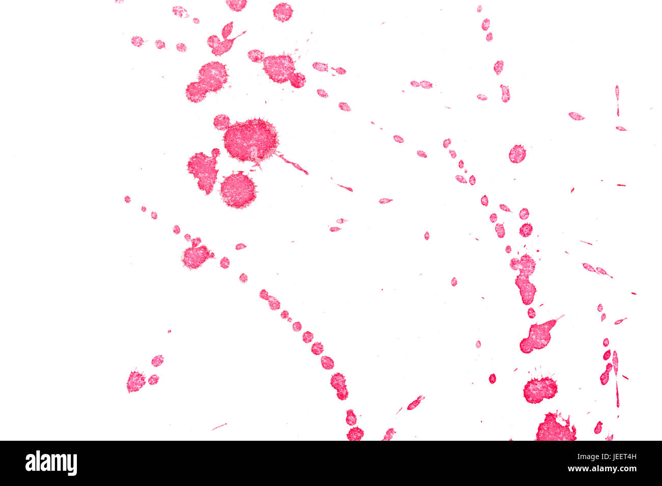 Abstract red ink splash. Ink blots. Elements of design. Water-soluble ...