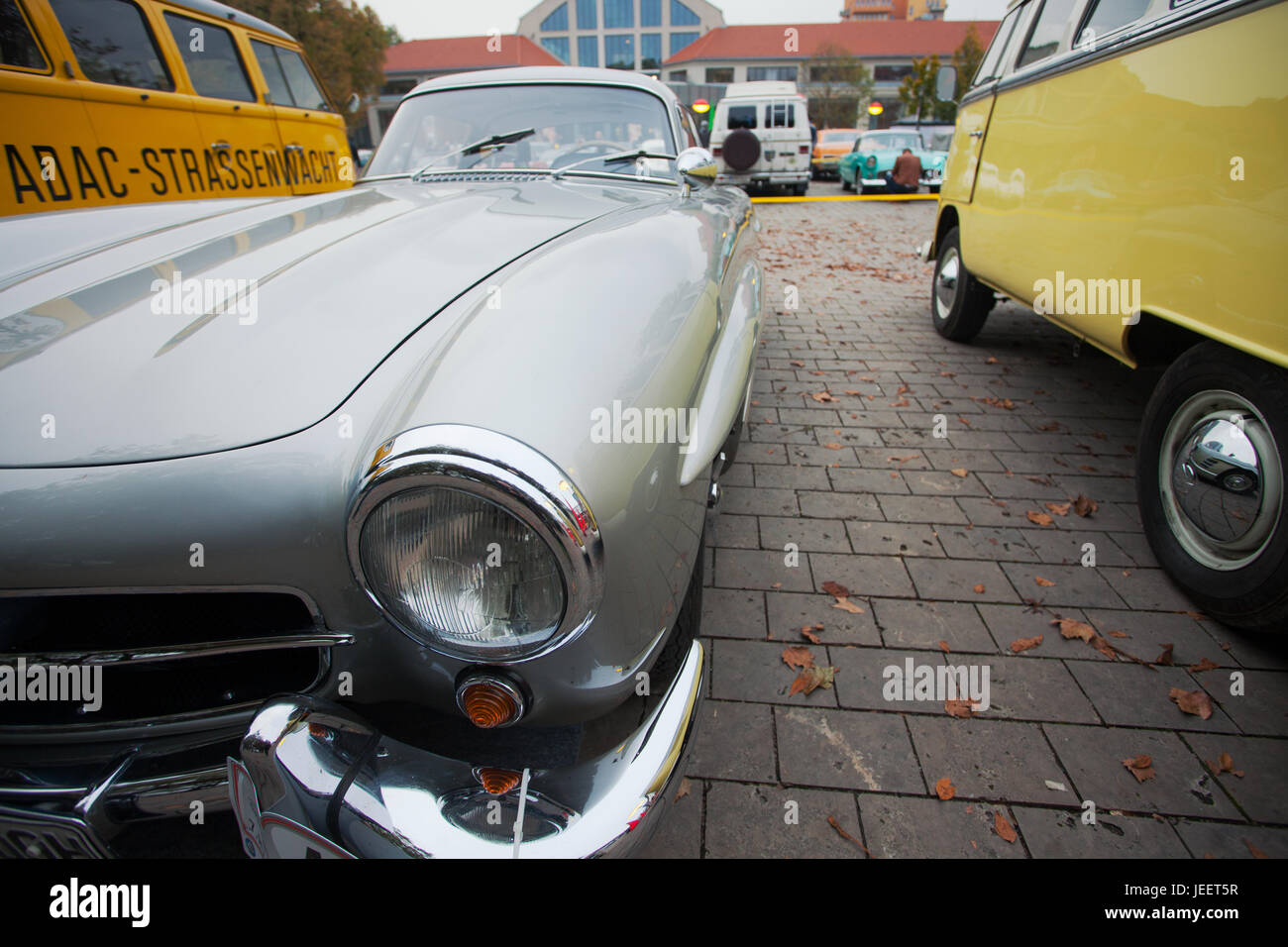 Mercedes benz 300 sl coupe at oldtimer car show, Munich, Germany Stock ...