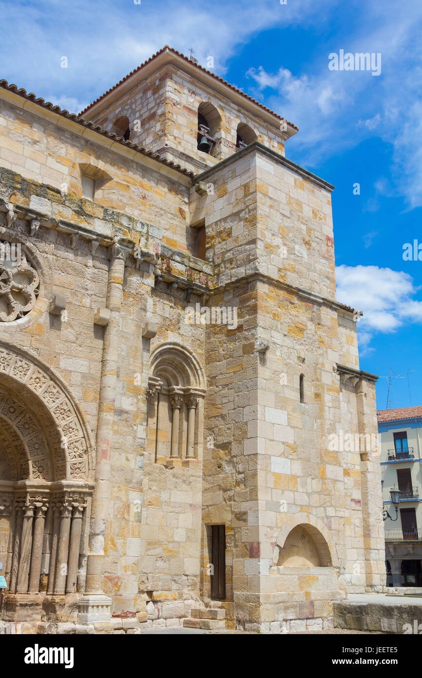 church building Catholic typical of Northern Spain Stock Photo - Alamy