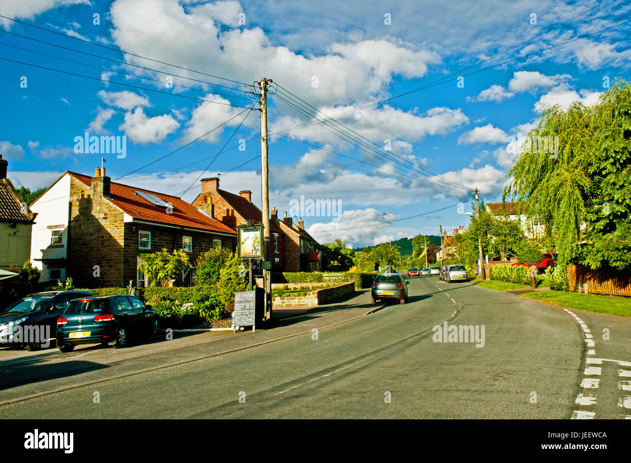 Knayton, North Yorkshire Stock Photo - Alamy