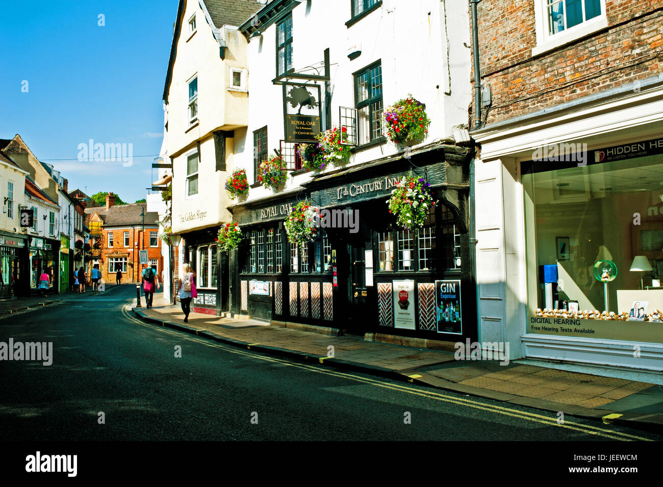 The Royal Oak, Goodramgate, York Stock Photo - Alamy