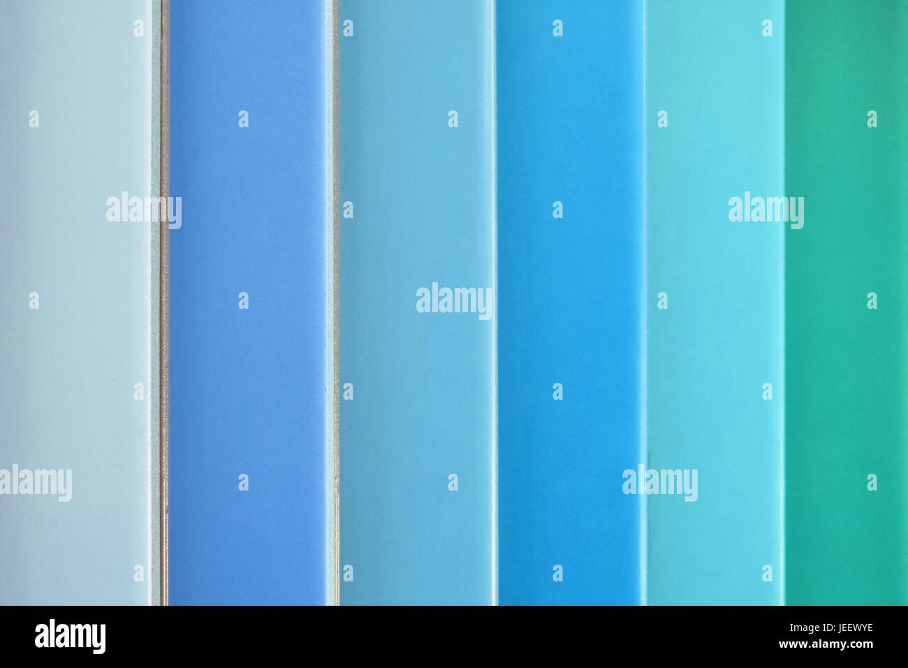 color samples , different colored tiles - blue tones Stock Photo - Alamy