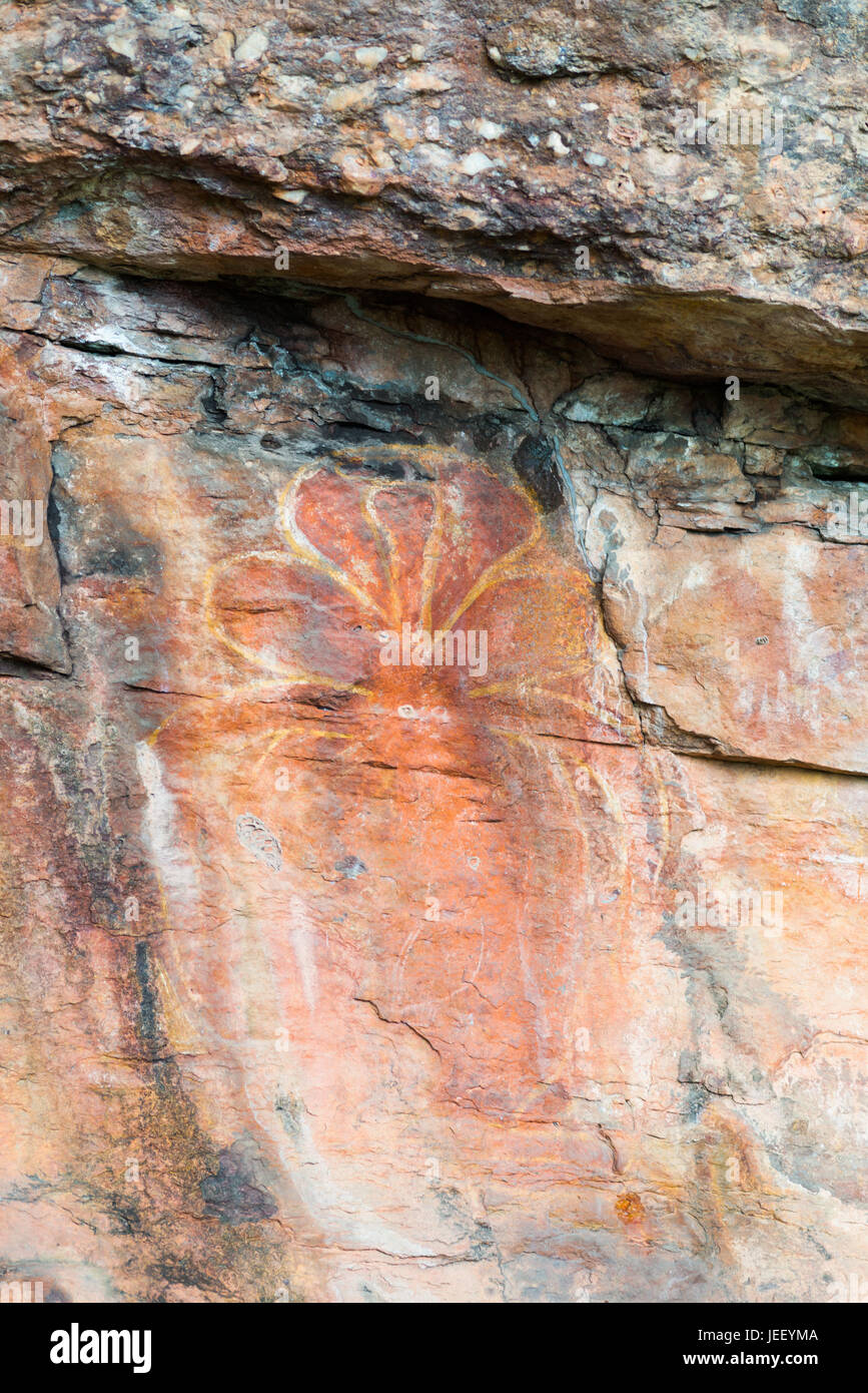 Aboriginal Rock Art Landscape High Resolution Stock Photography and ...