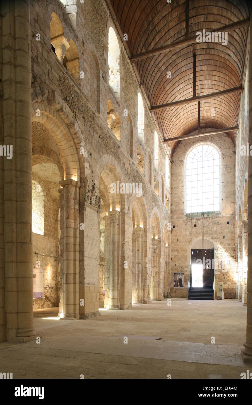 Bernay Abbey (Abbaye Notre-Dame de Bernay), Eure, Nromandy, France ...