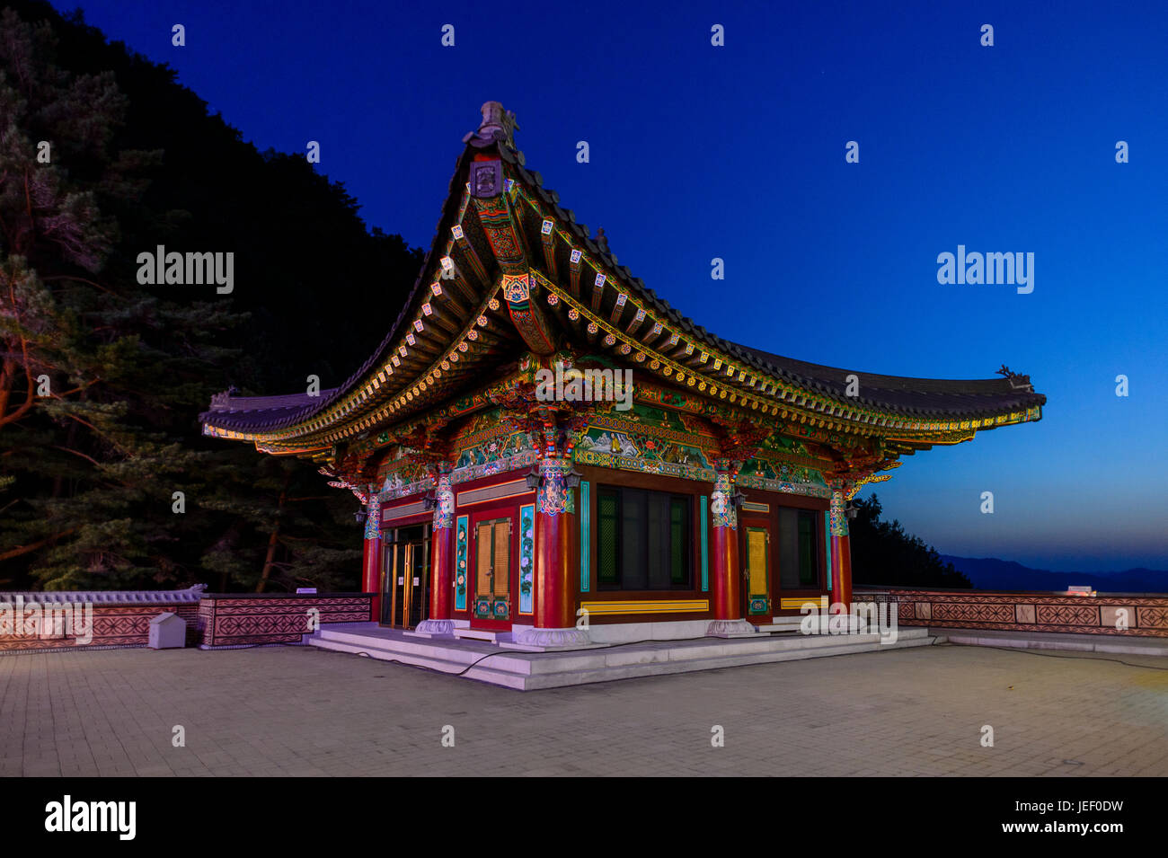 Temple in South Korea Stock Photo - Alamy