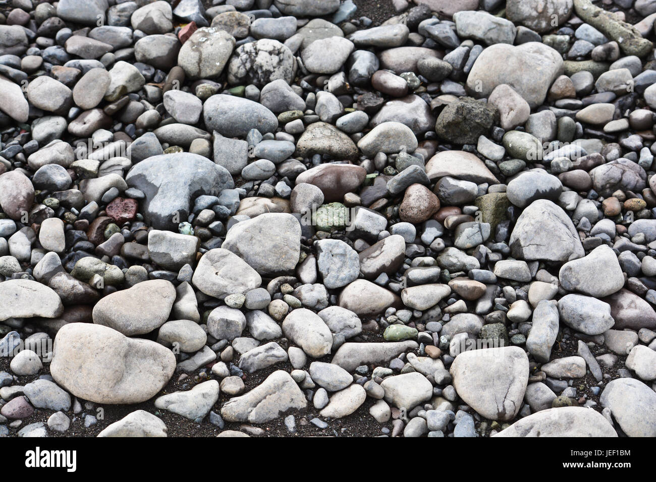 River pebbles on the shore. Background of dry stones Stock Photo - Alamy
