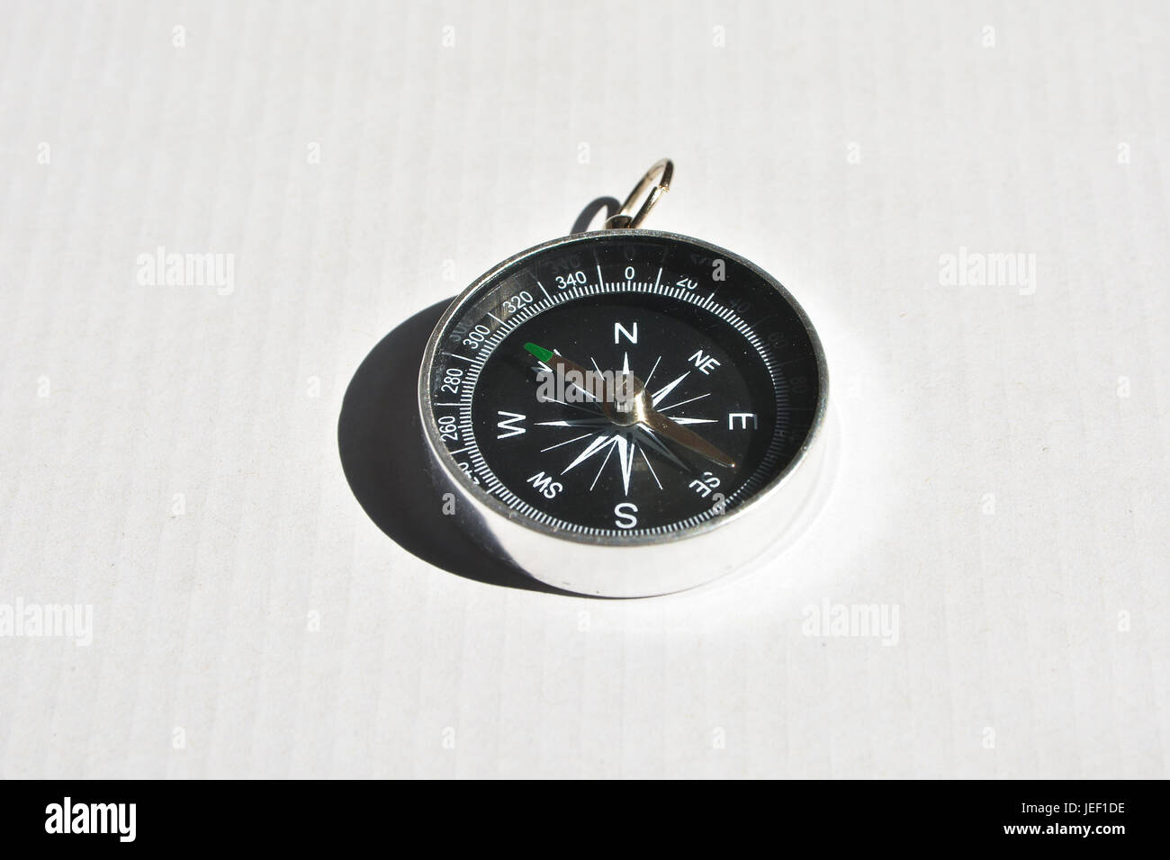 Compass on a white background. A navigation tool designed for ...