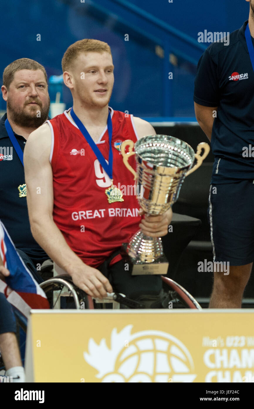 June 16, 2017 - Toronto, Ontario, Canada – Ben Fox during medal ...