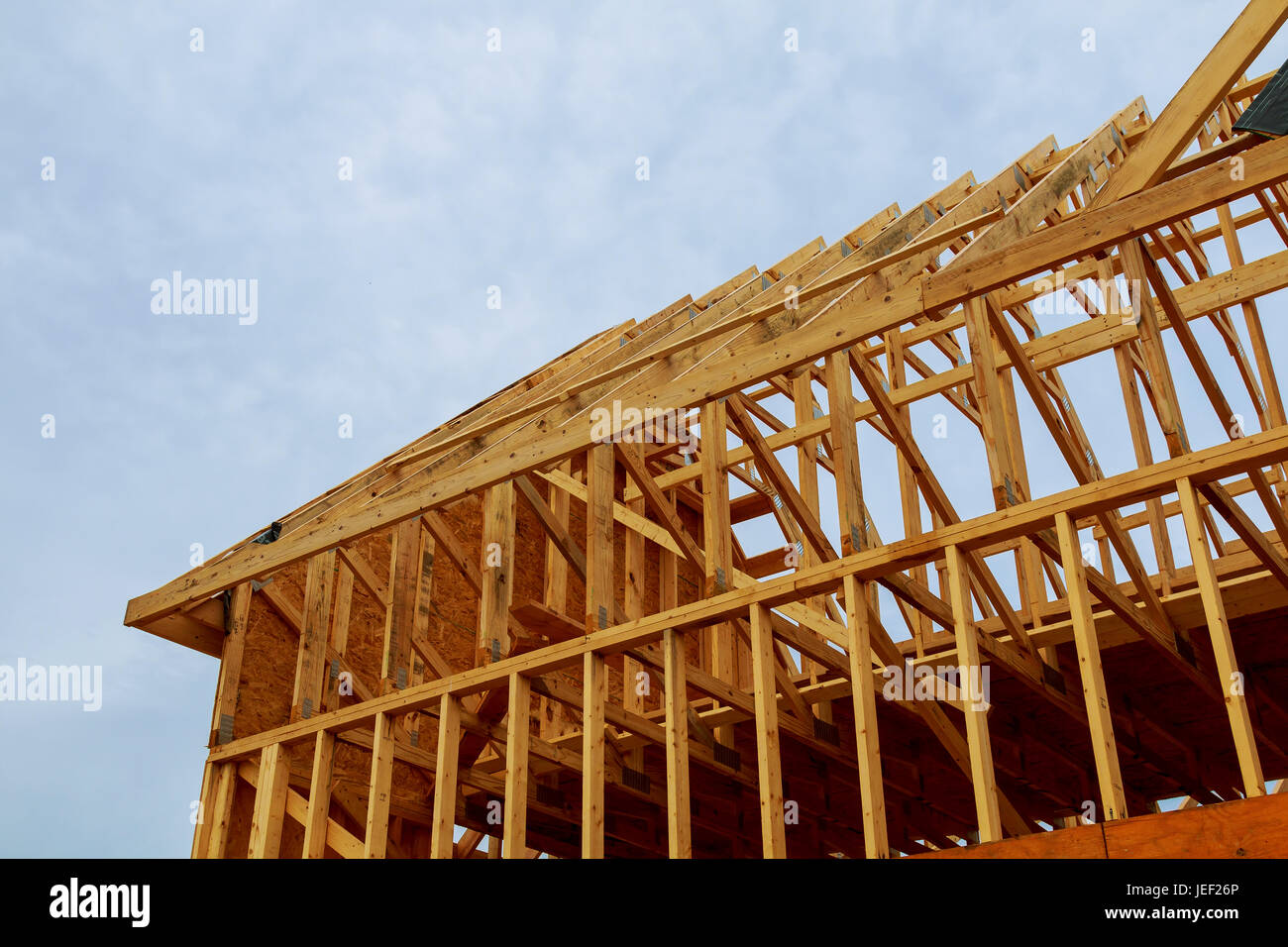 Stick built home under hi-res stock photography and images - Alamy