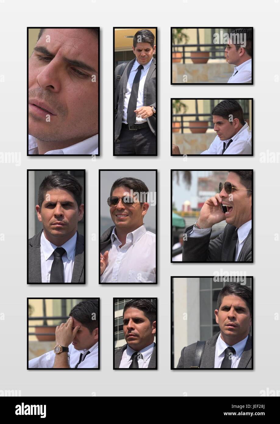 Collage business professionals hi-res stock photography and images - Alamy