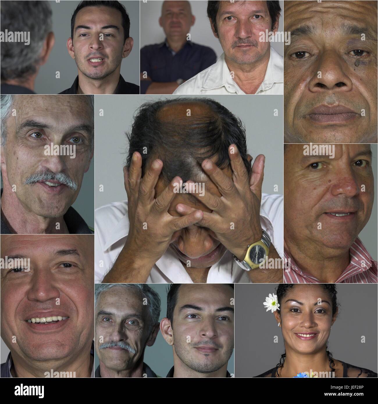 Hispanic People Collage.Jpg Stock Photo - Alamy