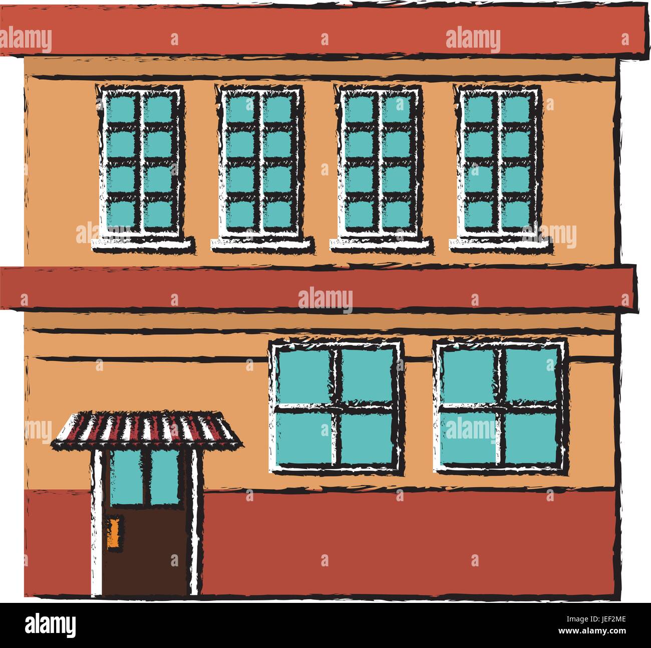 New modern store building Stock Vector Images - Alamy