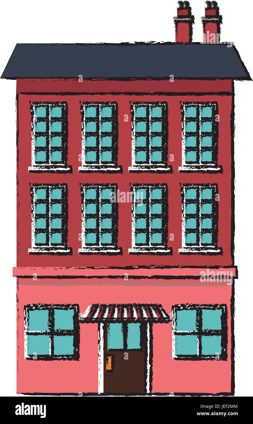 Three storey shop hi-res stock photography and images - Alamy