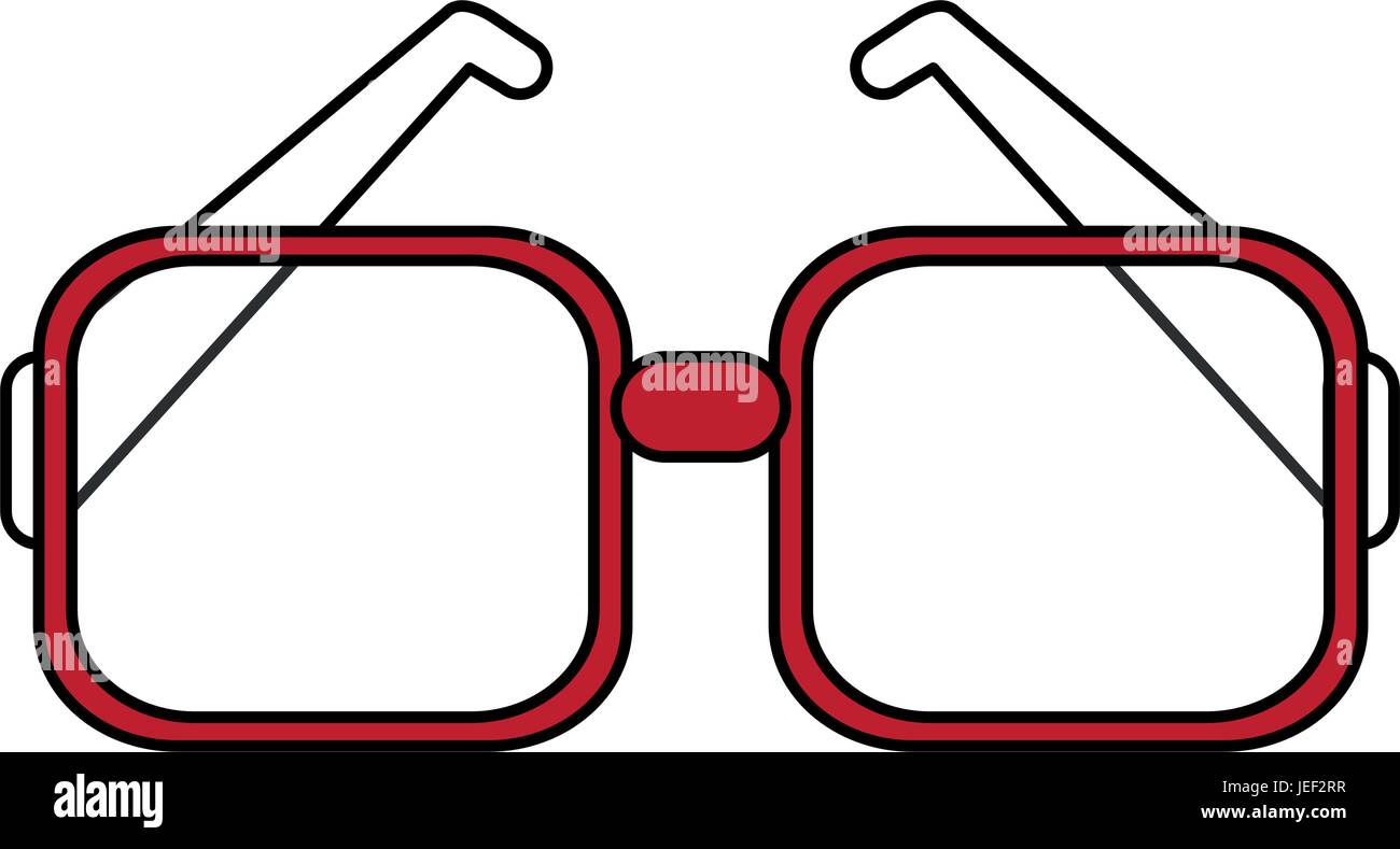 Cool glasses optical line Stock Vector Images - Alamy