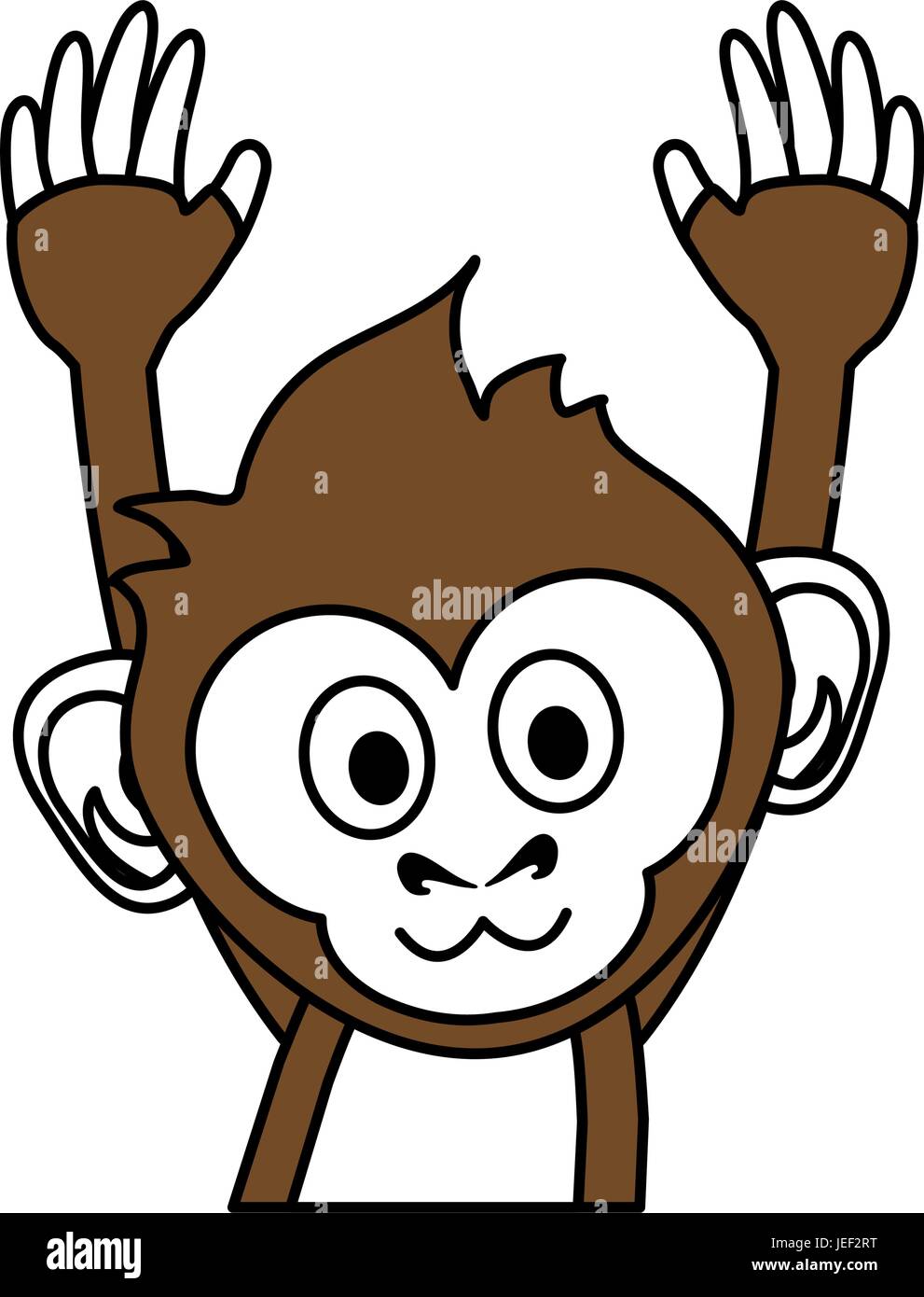 Cute monkey design Stock Vector Image & Art - Alamy