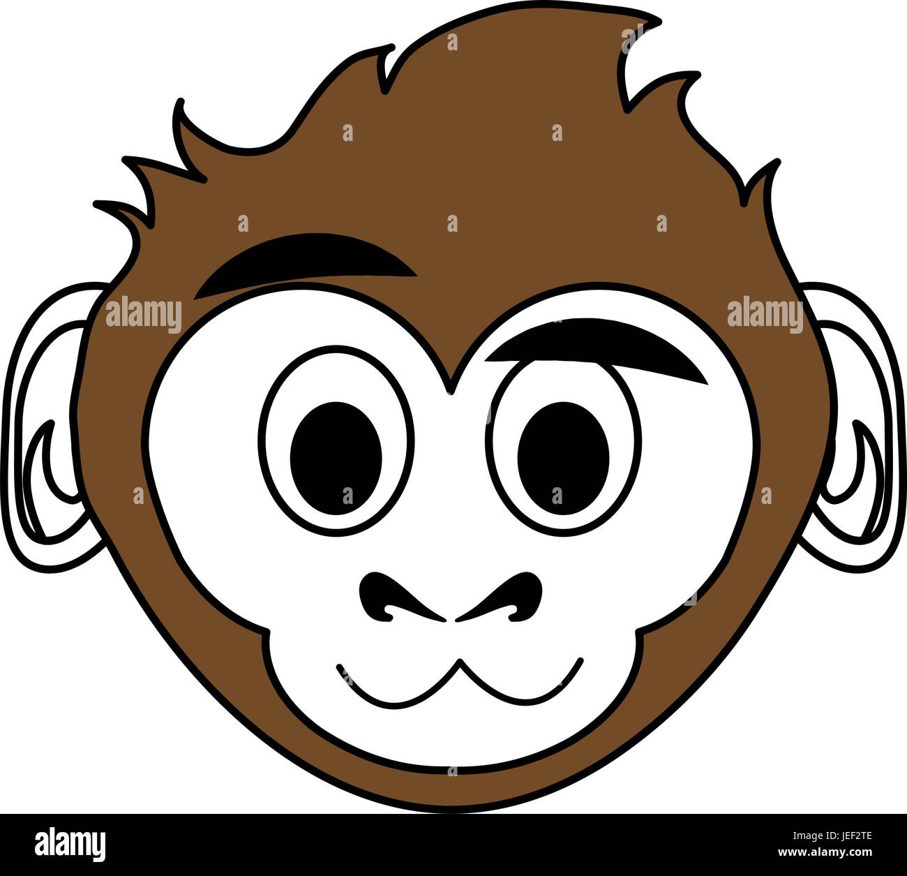 Cute monkey design Stock Vector Image & Art - Alamy