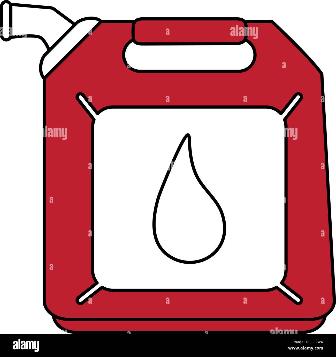 Jerrycan oil Stock Vector Images - Alamy