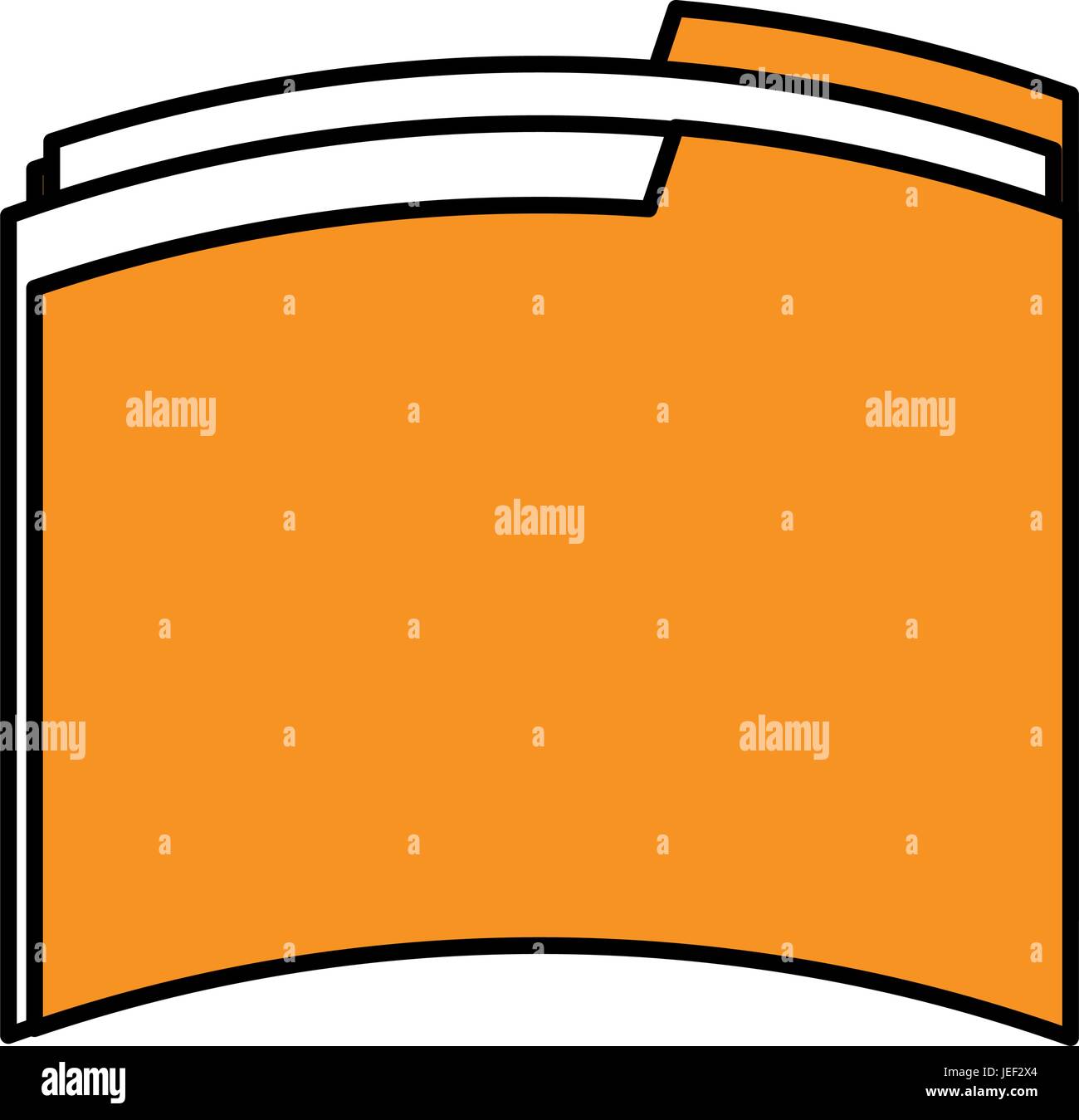 Flat line folder design Stock Vector Image & Art - Alamy