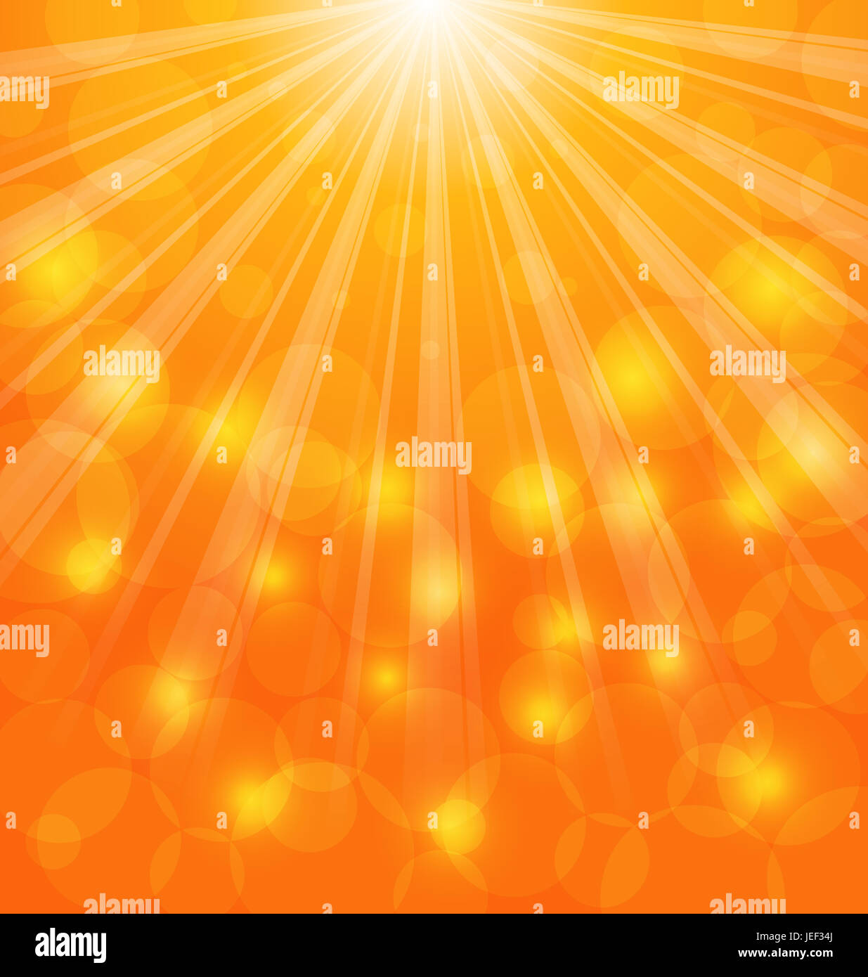 Illustration Abstract Background with Sun Light Rays Stock Photo - Alamy