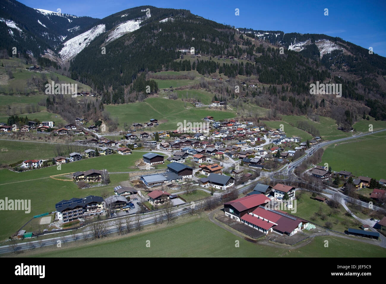 Zell am see austria aerial hi-res stock photography and images - Alamy