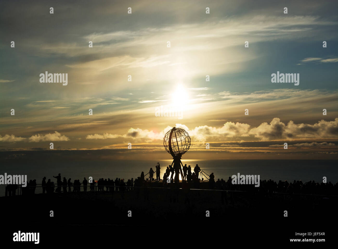 In Norway on the island Mager? ? ya, at a north point, lies the ...