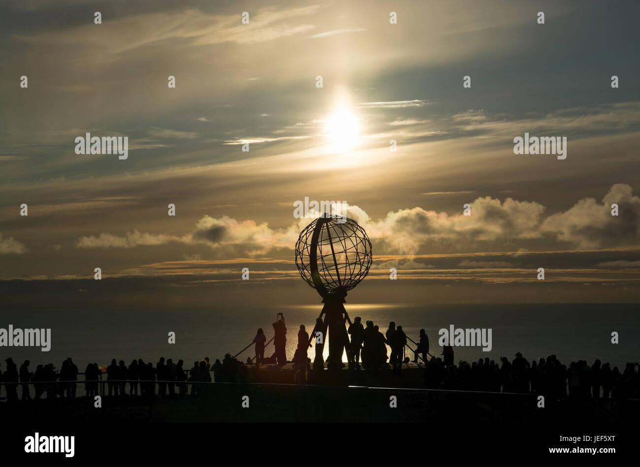 In Norway on the island Mager? ? ya, at a north point, lies the ...