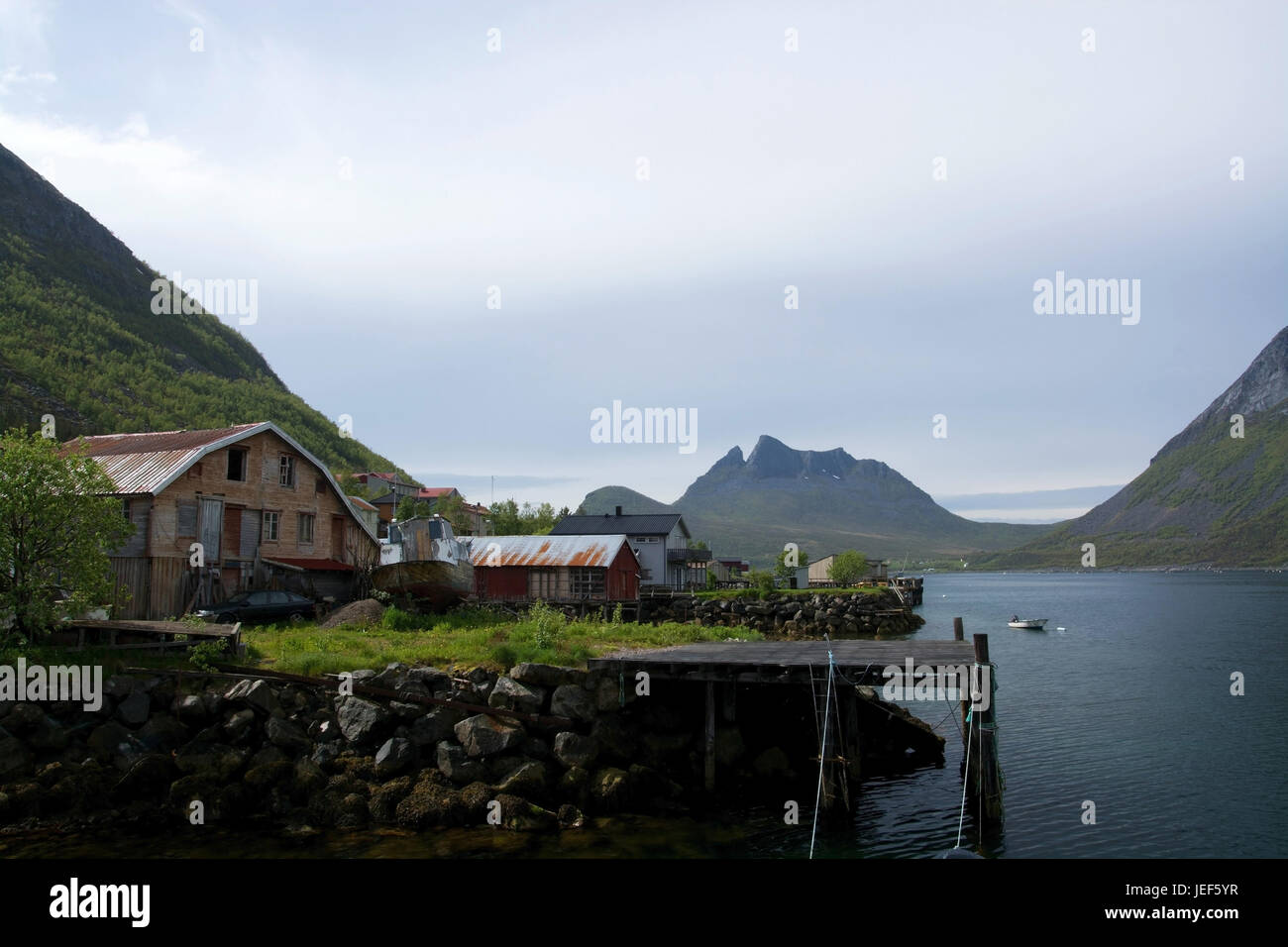 Gryllefjord is a fishing village and the administrative centre of the ...