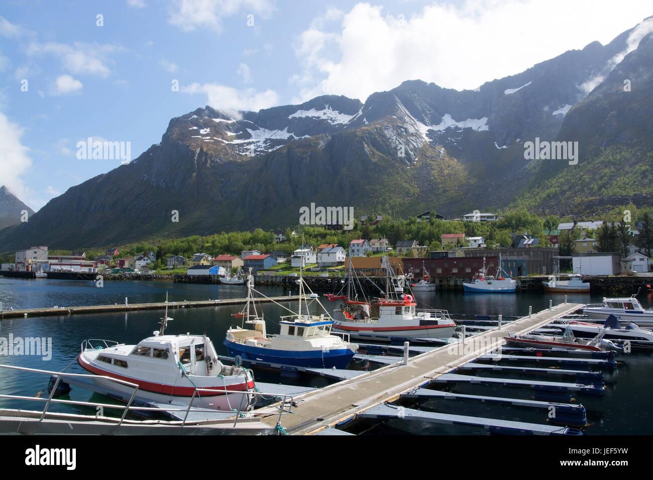 Gryllefjord is a fishing village and the administrative centre of the ...