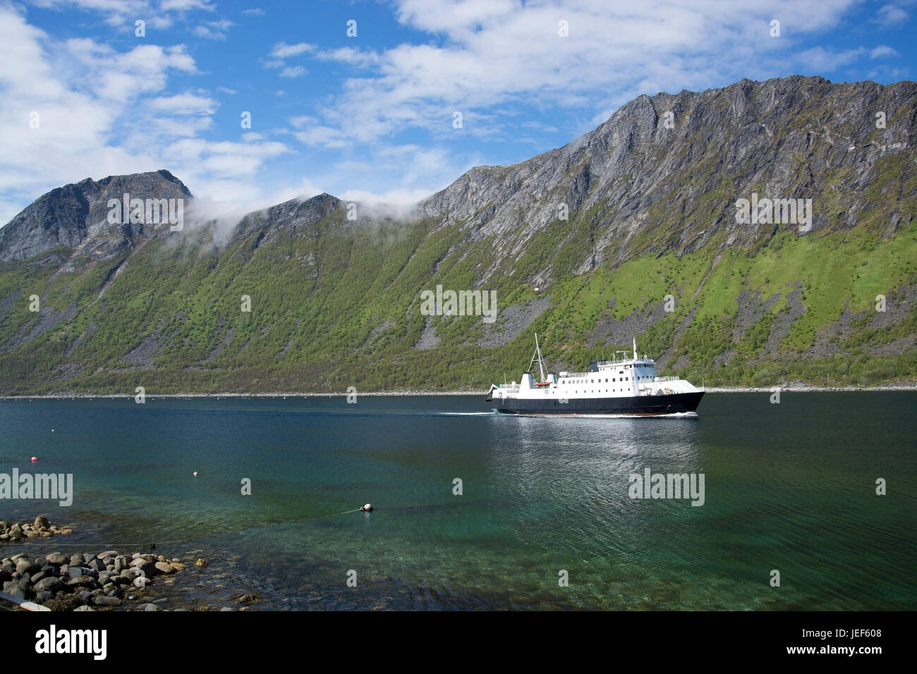Gryllefjord is a fishing village and the administrative centre of the ...