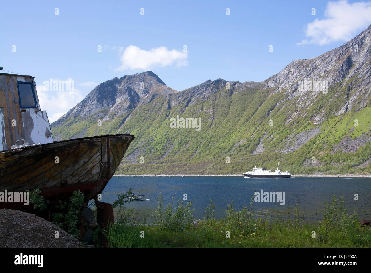 Gryllefjord is a fishing village and the administrative centre of the ...