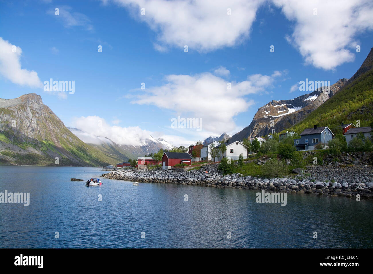 Gryllefjord is a fishing village and the administrative centre of the ...
