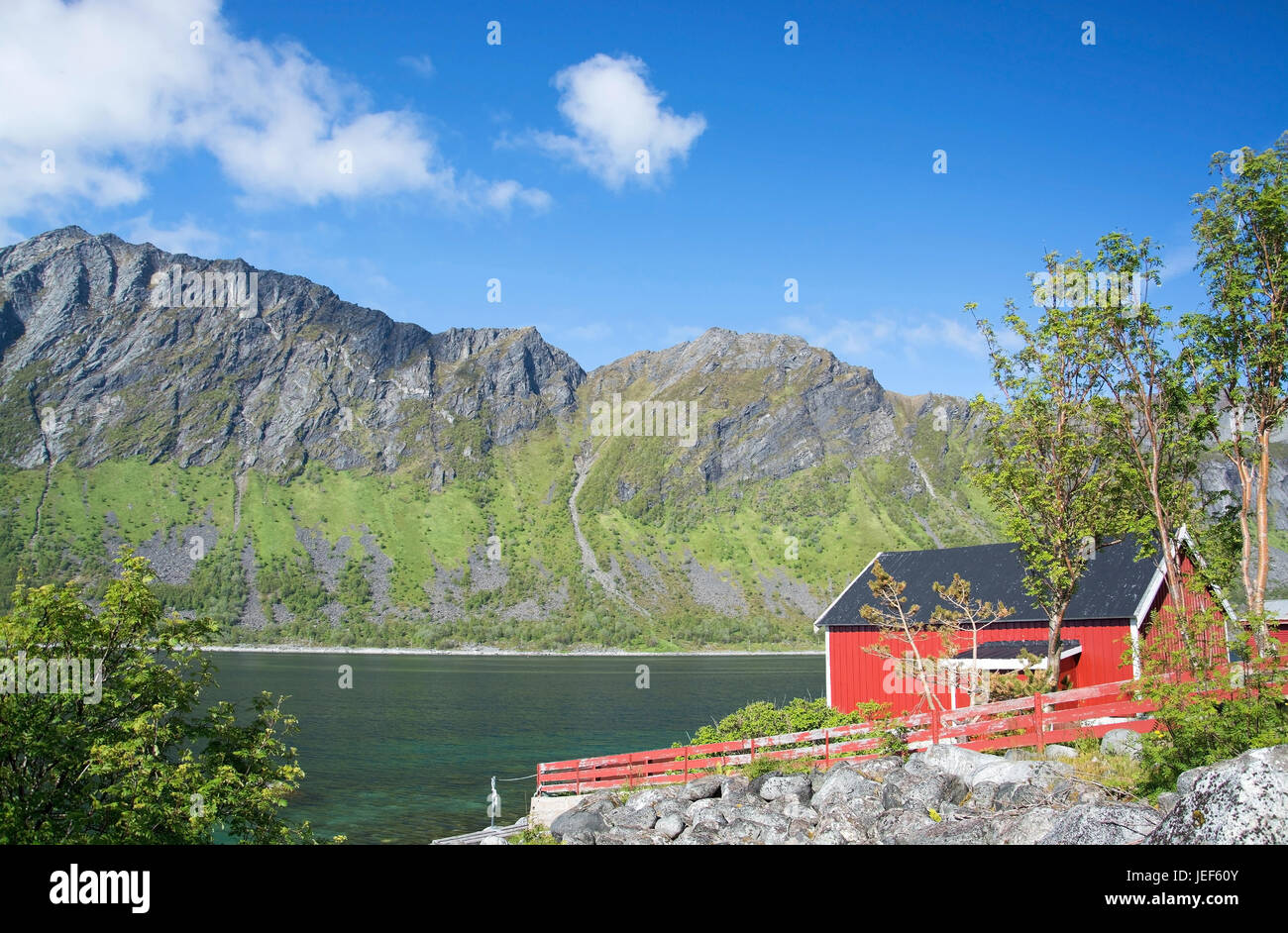 Gryllefjord is a fishing village and the administrative centre of the ...
