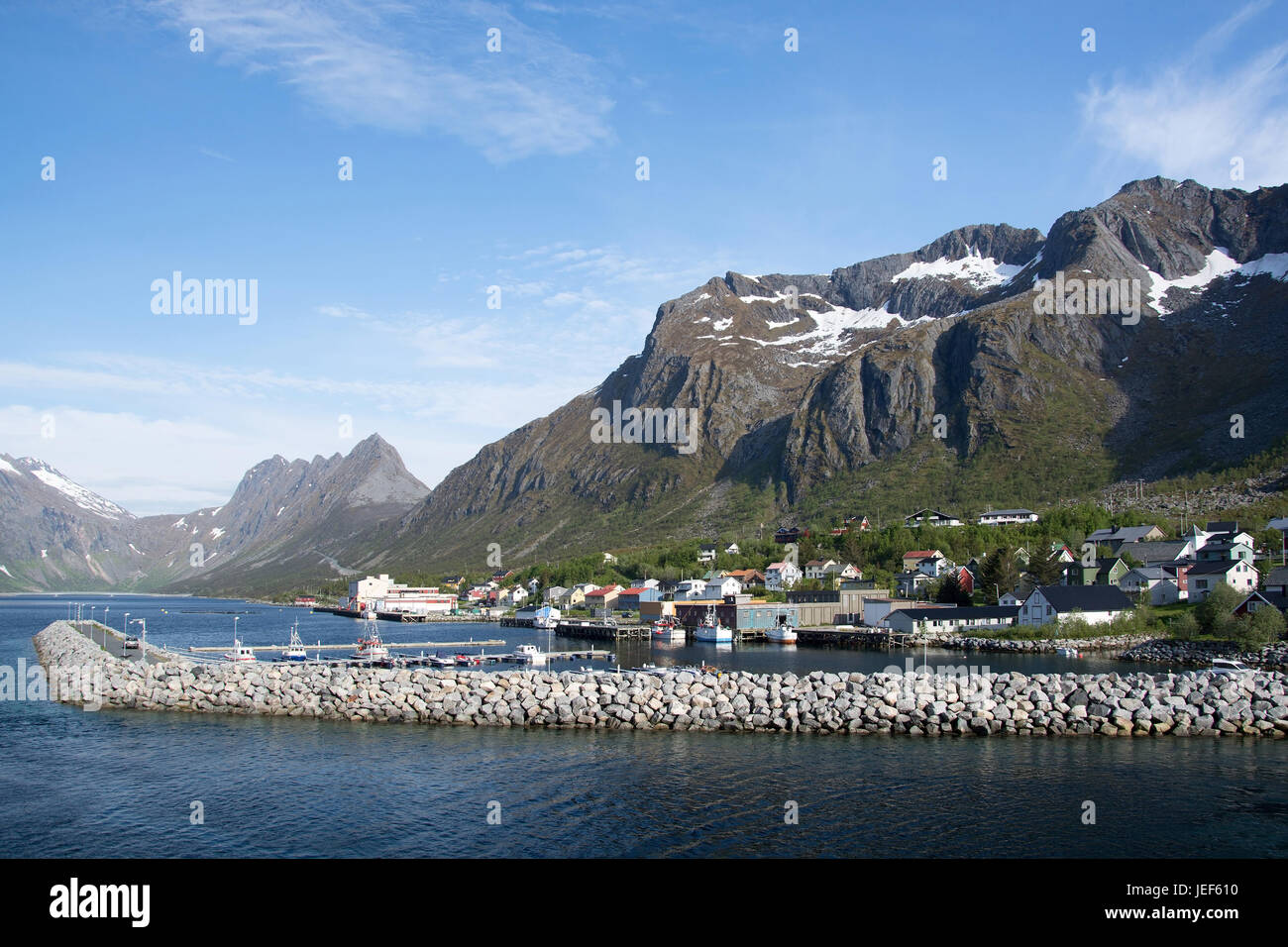 Gryllefjord is a fishing village and the administrative centre of the ...