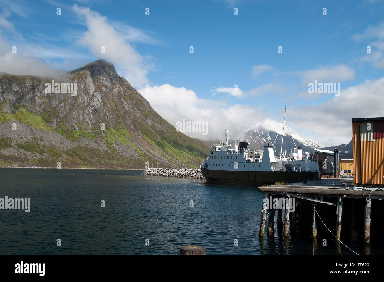 Gryllefjord is a fishing village and the administrative centre of the ...